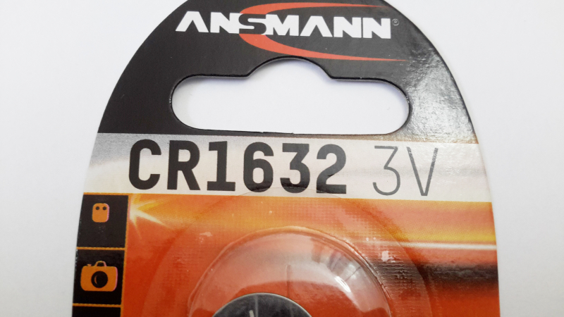 Knopfzelle CR1632, Lithium, Ansmann